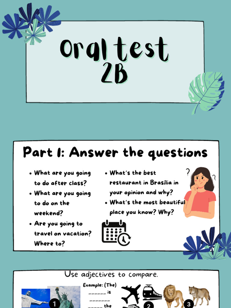 2B - E4 - Midterm Oral Test - NEW | PDF