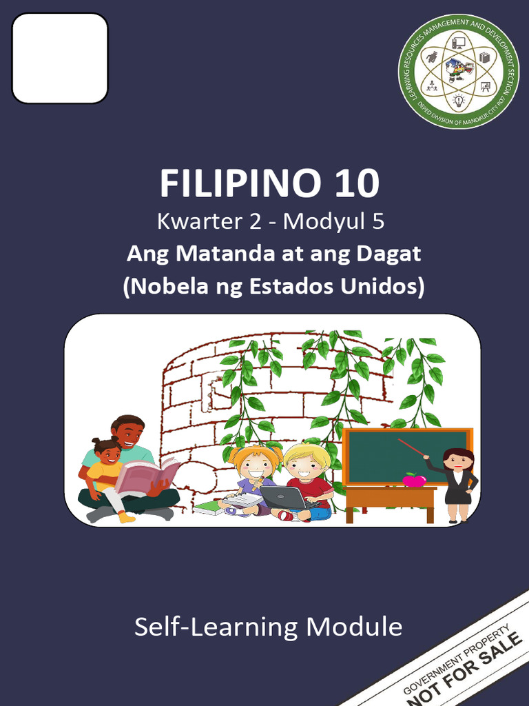 FIL 10 Q 2 WEEK 5 V.2 Ang Matanda at Ang Dagat | PDF