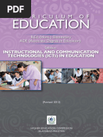 ICT Curriculum Framework 2022 | PDF | Educational Technology | Learning