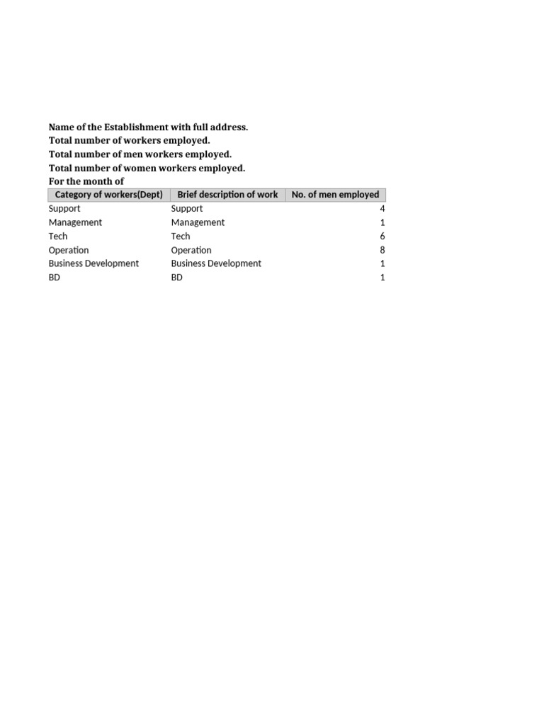 Form D (Equal Remuneration Act) - Central - Dec - Moneyclub ...