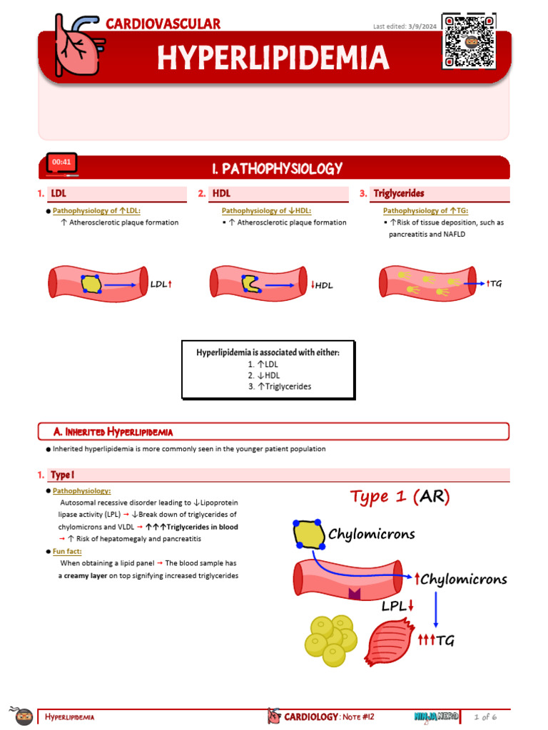 Understanding Hyperlipidemia: Causes & Treatment | PDF | Statin ...