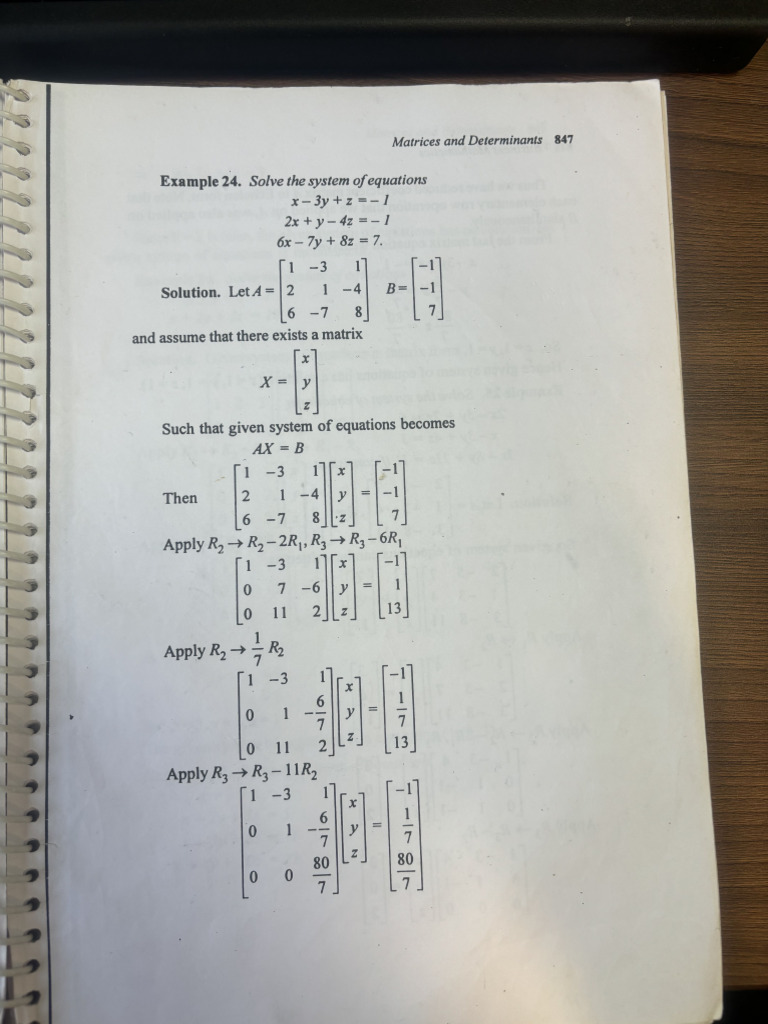 Matrices and Determinant | PDF