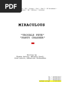 Miraculous Ladybug Season 5 Episode 14 Derision Script | PDF