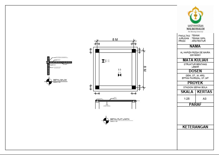 Detail Plat Lantai Apis | PDF