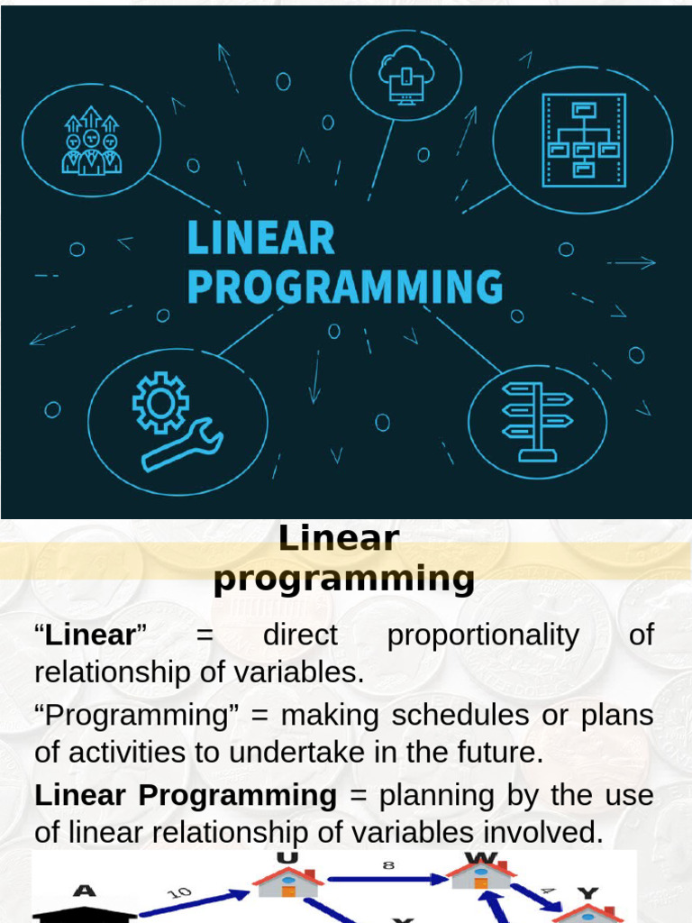 Week 7 - Linear Programming New | PDF | Equations | Linear Programming