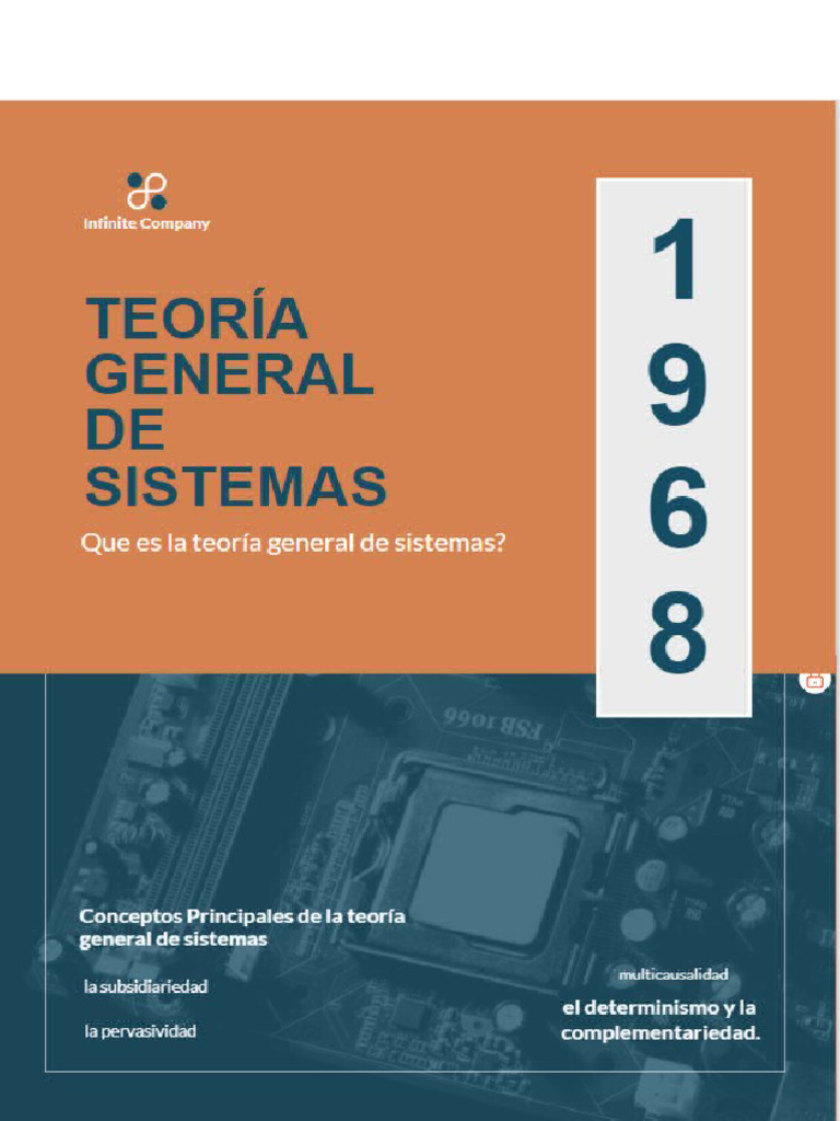 Teoria General de Sistemas | PDF