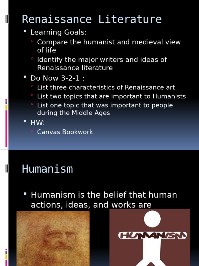 Humanism and Literature | PDF | Humanism | Niccolò Machiavelli