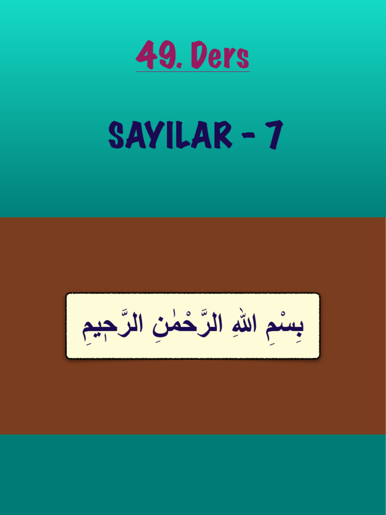 49 Sayilar-7 PDF | PDF