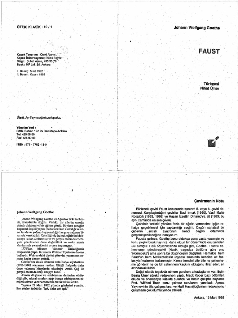 Goethe, Faust | PDF