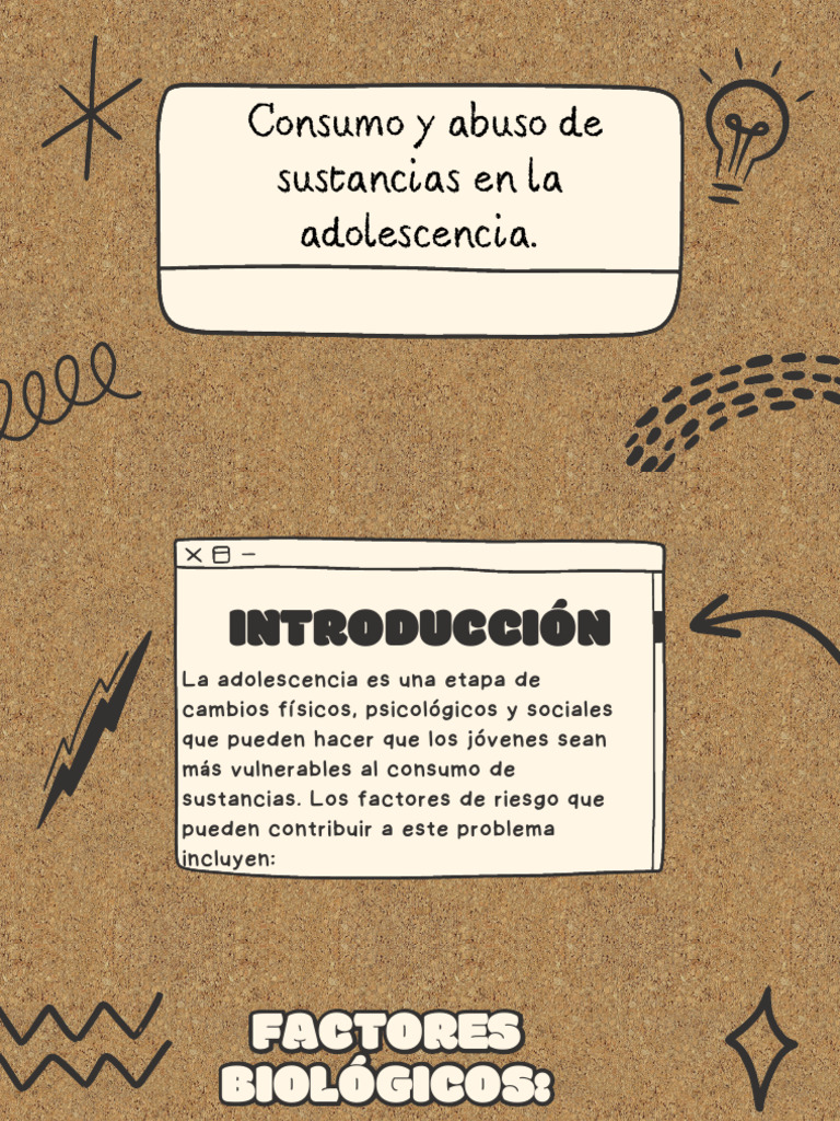 Consumo y Abuso de Sustancias en La Adolescencia. | PDF | Desorden ...