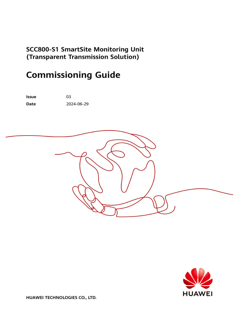 SCC800-S1 SmartSite Monitoring Unit Commissioning Guide (Transparent ...