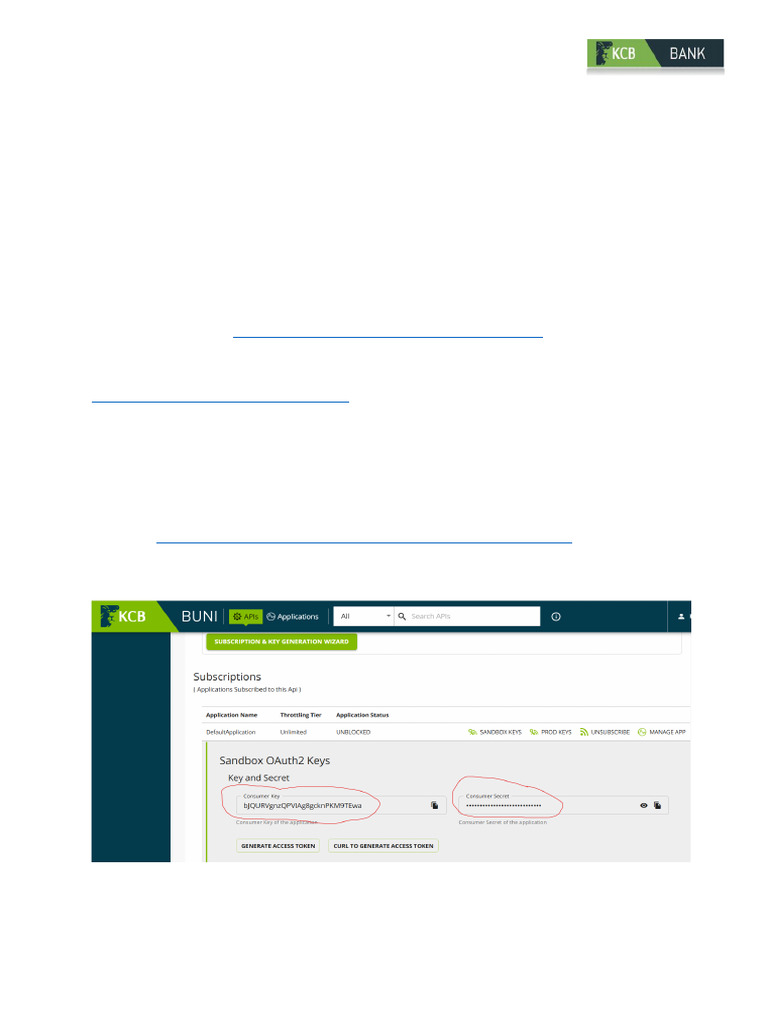 KCB Mpesa STK Push Api Specification Document | PDF | Boolean Data Type ...