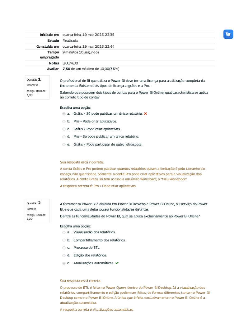 Exercício Avaliativo - Módulo 6 - Revisão Da Tentativa | PDF | Rede mundial de computadores ...