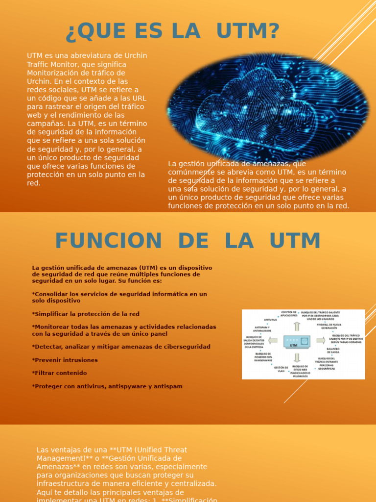Gestión Unificada de Amenazas (UTM) | PDF