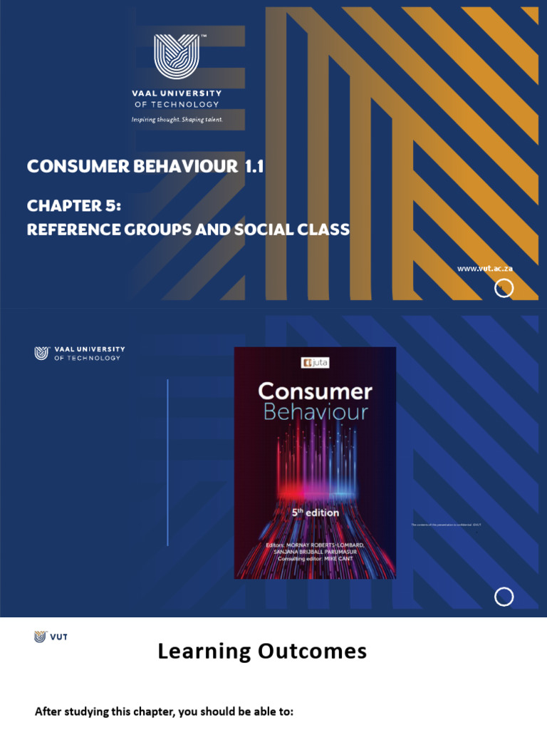 Reference Groups & Social Class in SA | PDF | Behavior | Consumer Behaviour