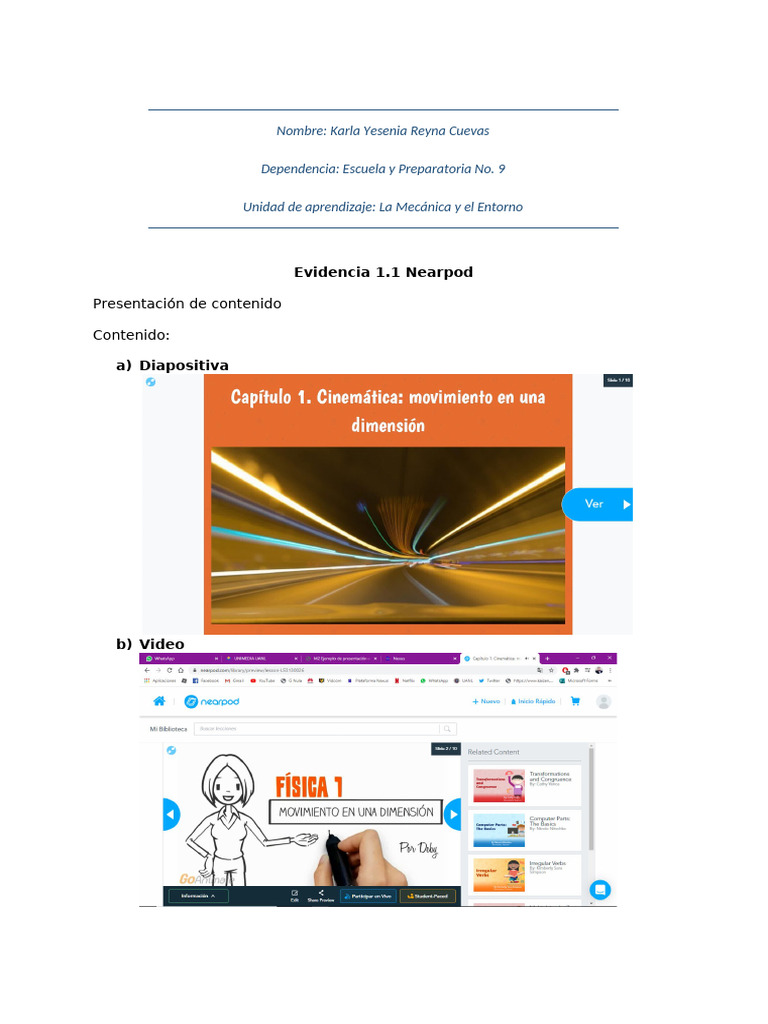 M1 Reto 1 Nearpod | PDF