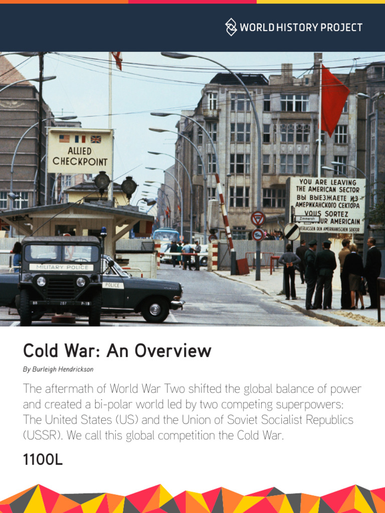 8.1 The Cold War - An Overview | PDF | Cold War | Soviet Union