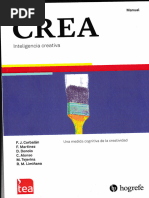 Crea Test de Inteligencia Creativa | PDF | Inteligencia | Creatividad