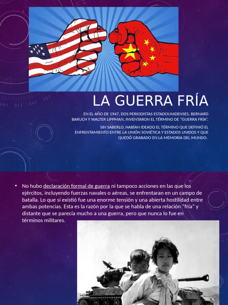 Orígenes y Conflictos de la Guerra Fría | PDF | Guerra Fría | Unión ...