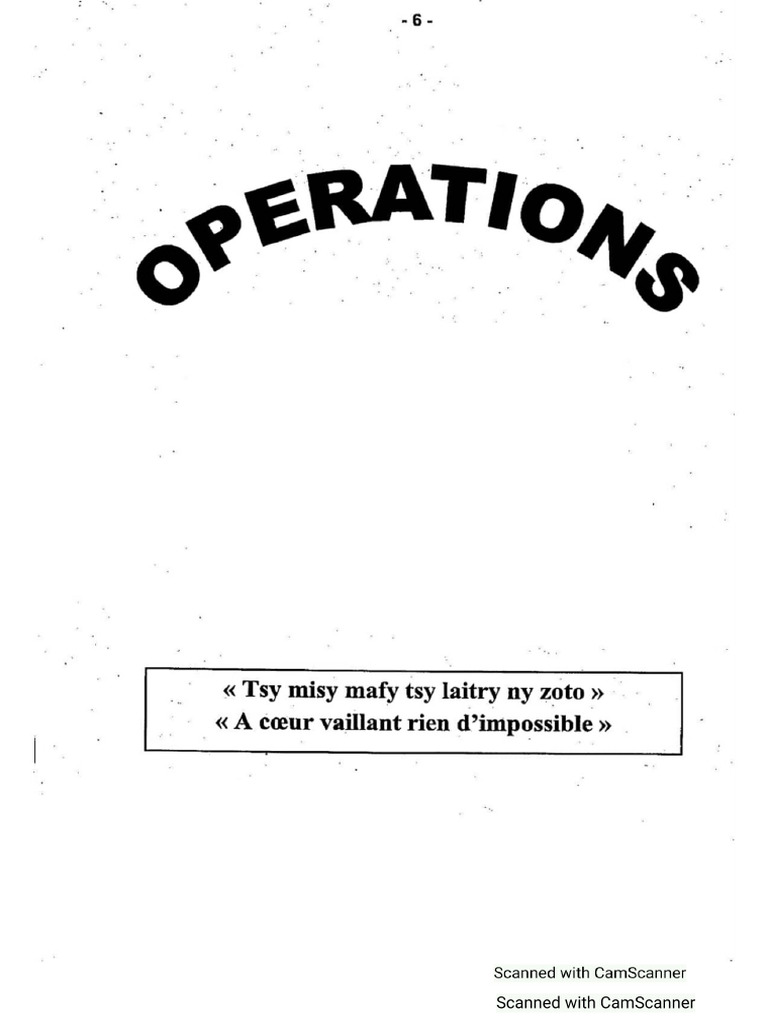 Sujets Types Opérations CEPE | PDF