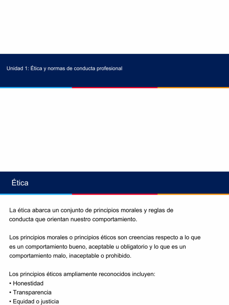 Ética y Normas de Conducta Profesional | PDF | Inversiones | Economias