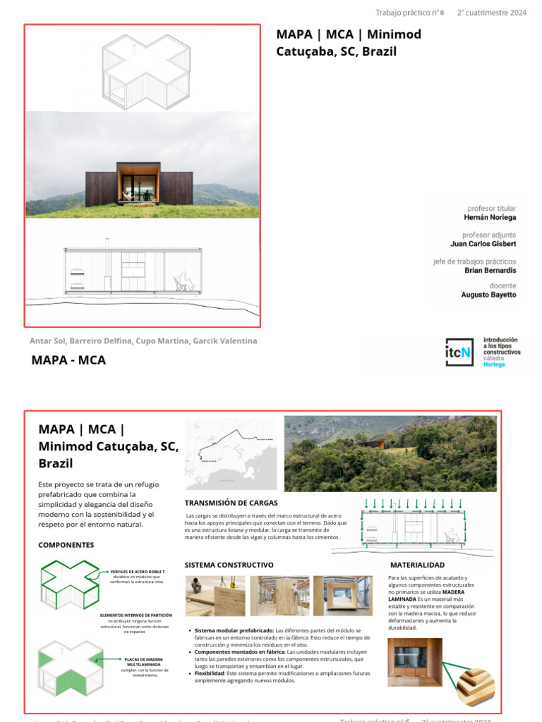 G107 - Itc - TP 06 | PDF | Madera | Madera contrachapada