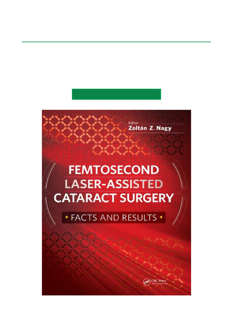 Femtosecond Laser Cataract Surgery Guide | PDF | Cataract | Surgery