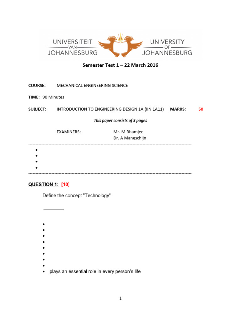 IIN_1A11-ST1-2016-Rev_01-Memo (1) | PDF | Continuum Mechanics | Mechanics