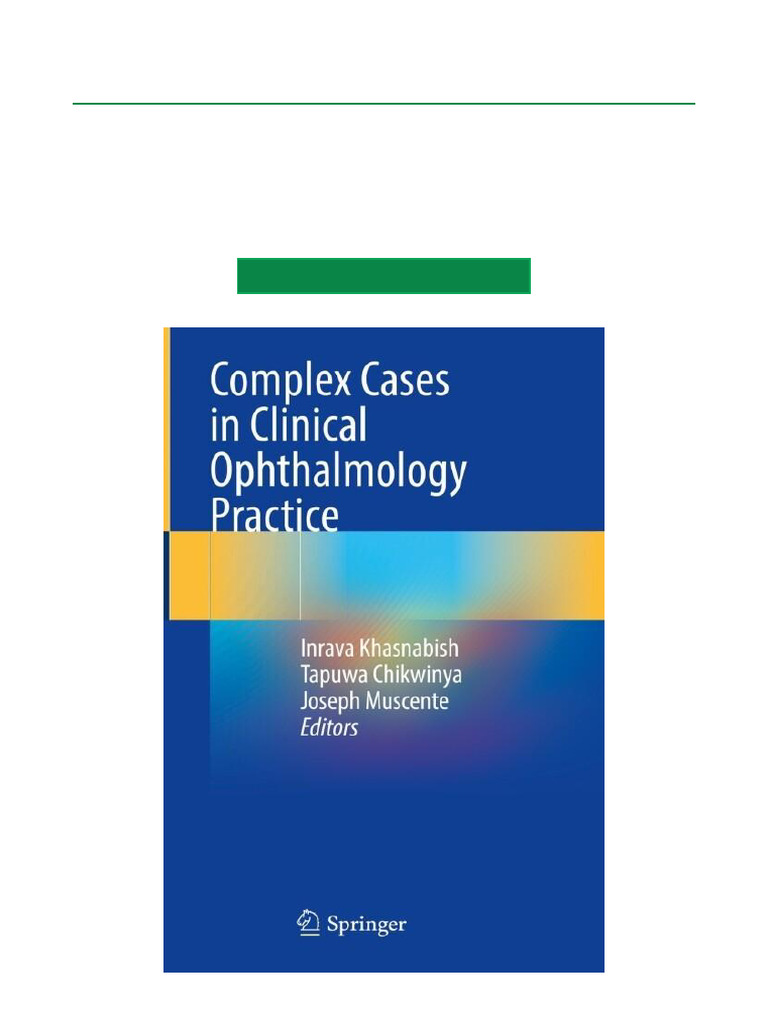 Complex Cases in Ophthalmology Practice | PDF | Skin Cancer | Cancer
