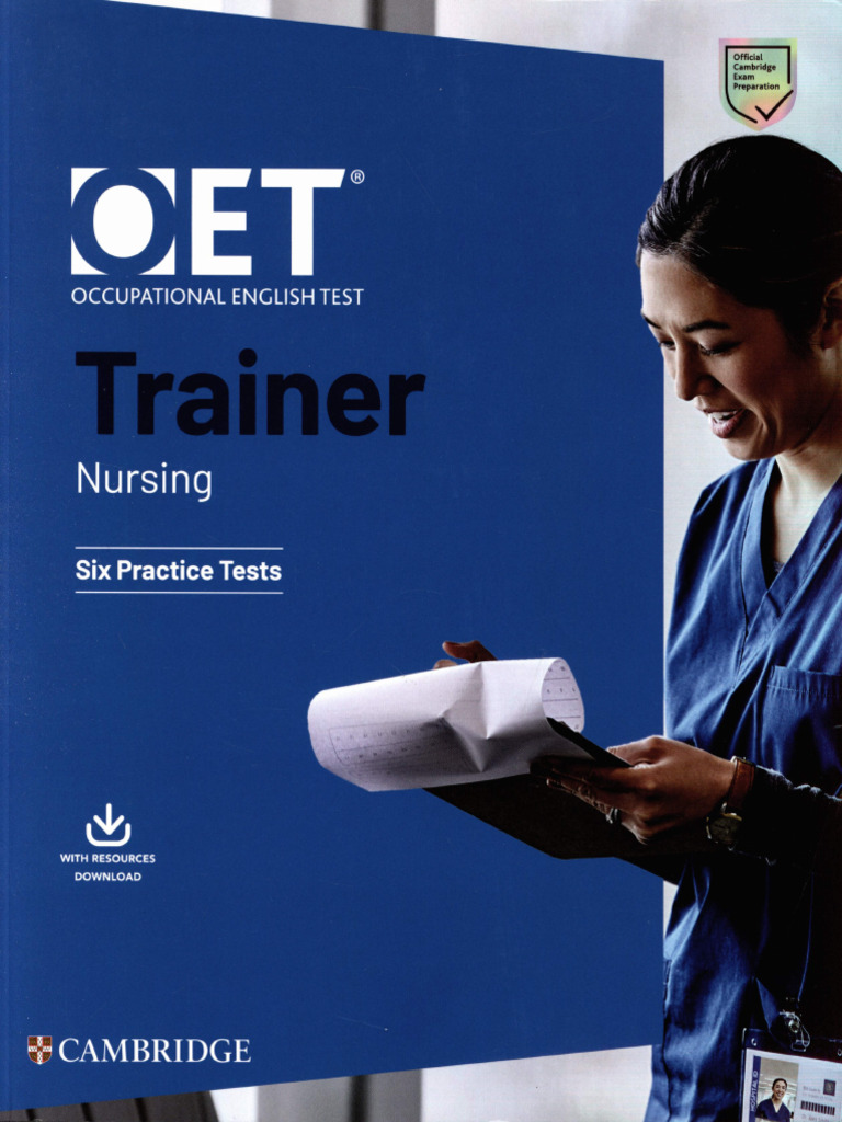 OET Trainer Nursing Book | PDF