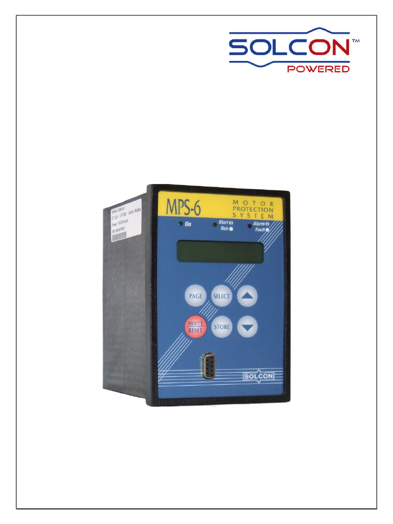 Manuál Pro MPS-6 ENG Copia | PDF | Relay | Power Supply