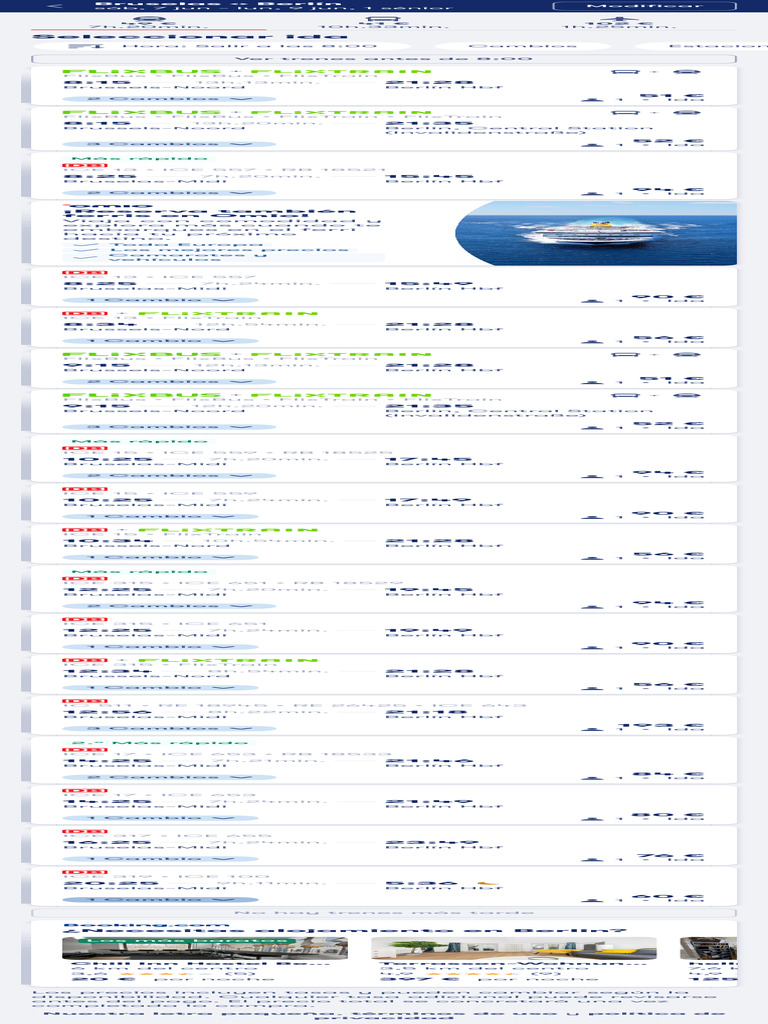 Omio | PDF | Transporte público | Transporte