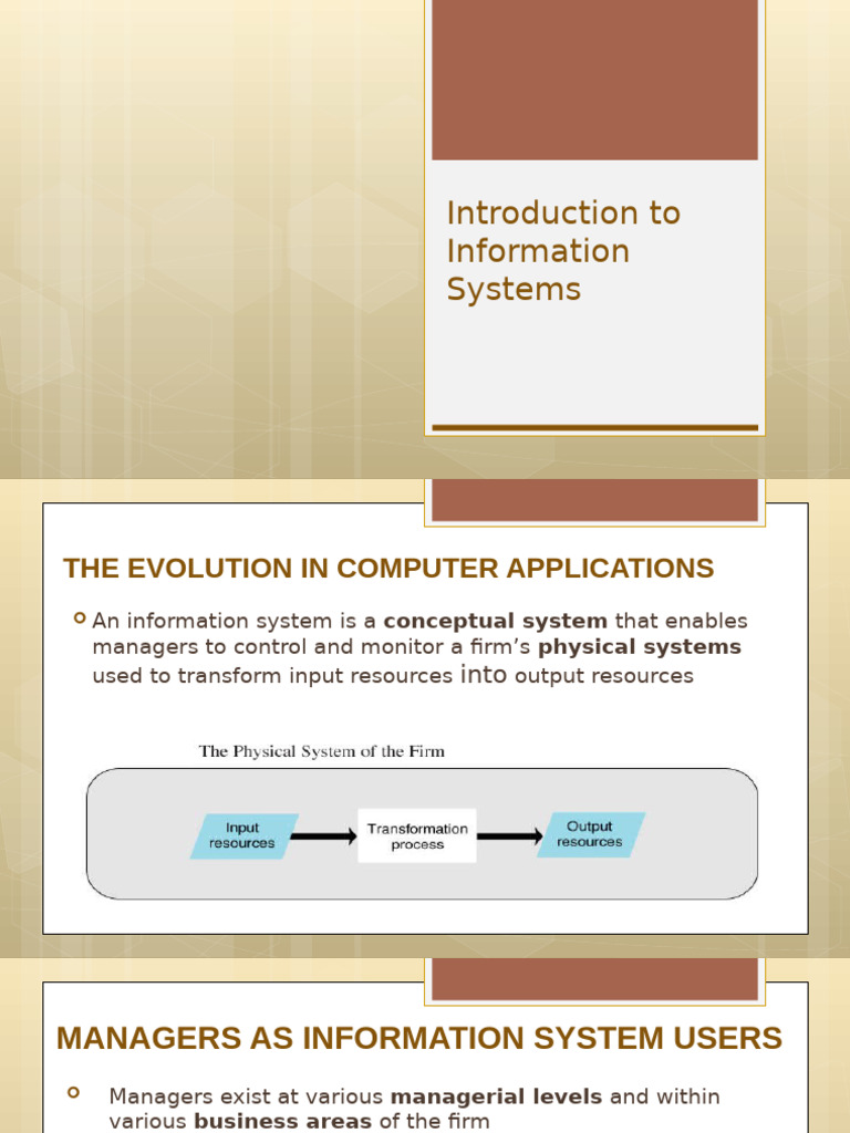 Ch02 Types of Information Systems (Autosaved) | PDF | System ...