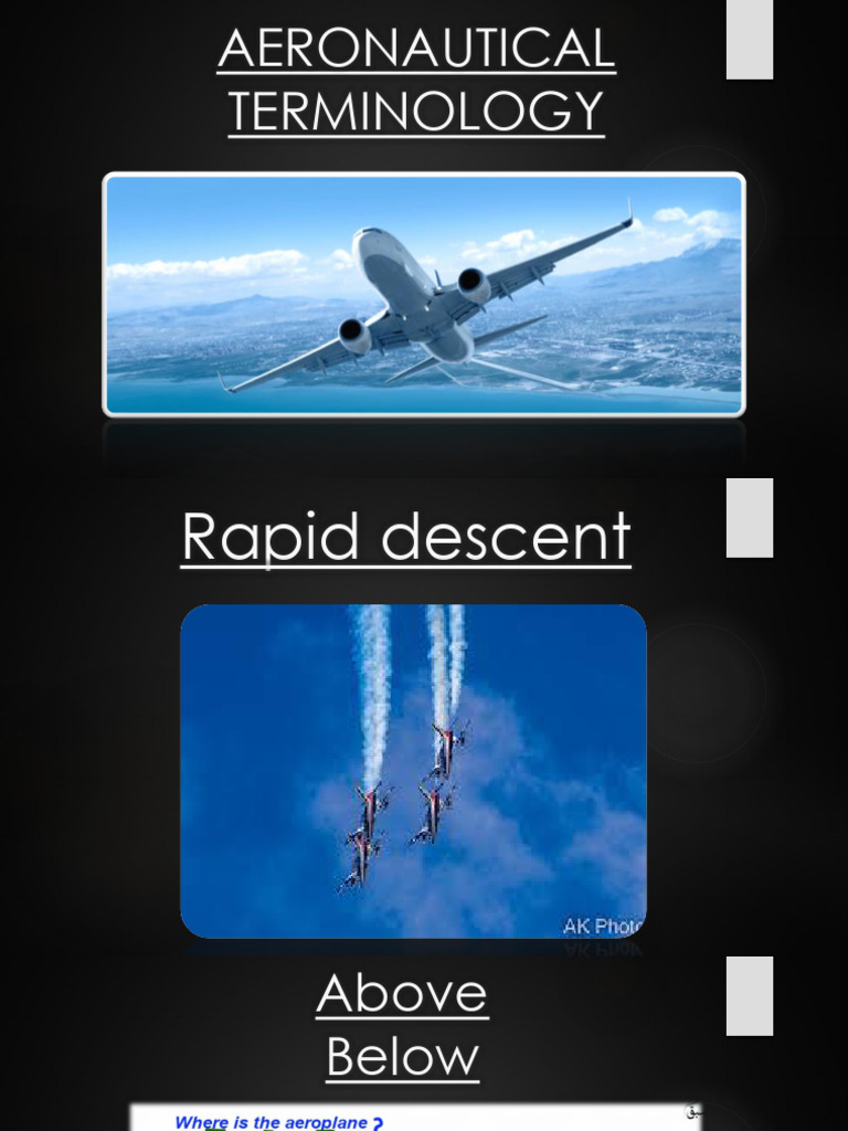 English For Aeronautical Terminology | PDF