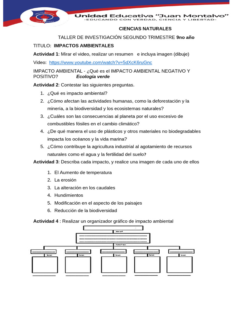 IMPACTO AMBIENTAL 9no | PDF
