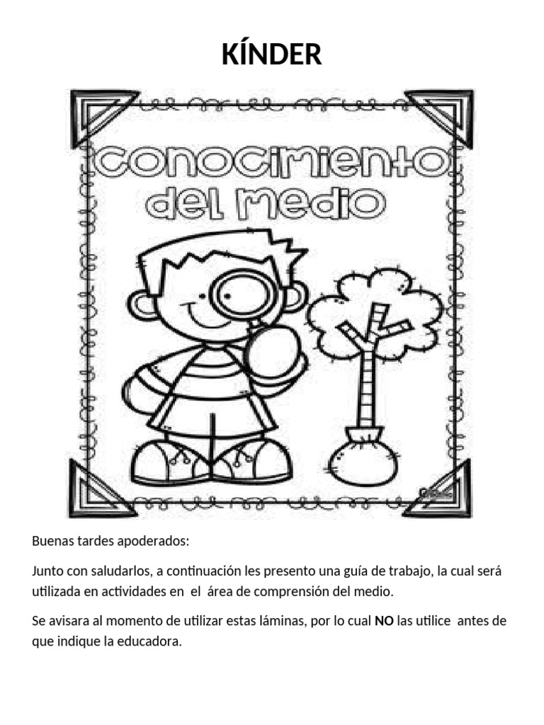 Guia de Comprensión - K - Mes de Mayo | PDF