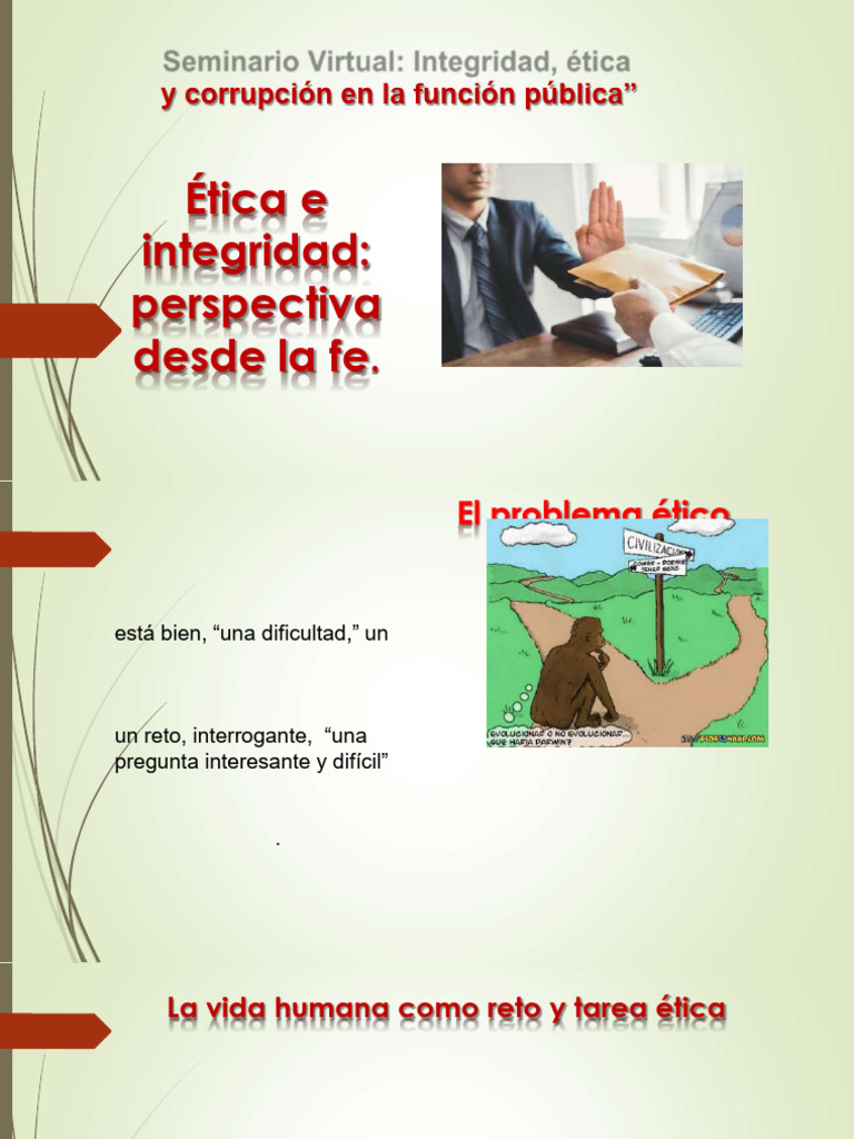 Ética e Integridad Perspectiva Desde La Fe | PDF | Moralidad | Biblia