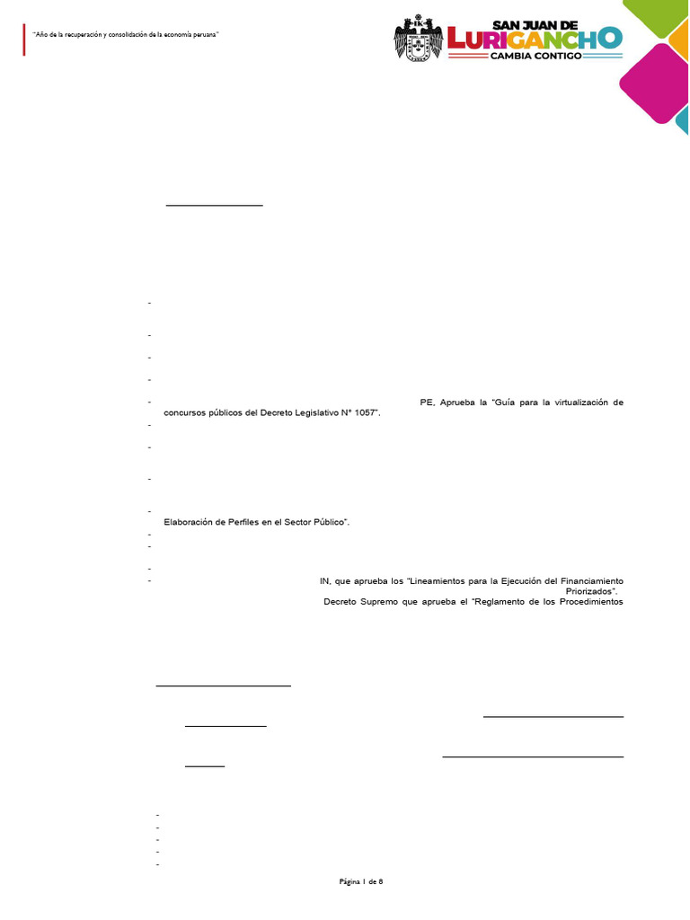 Bases - Proceso Cas 023-2025-Mdsjl - Agente de Seguridad en Transito | PDF | Titulo academico