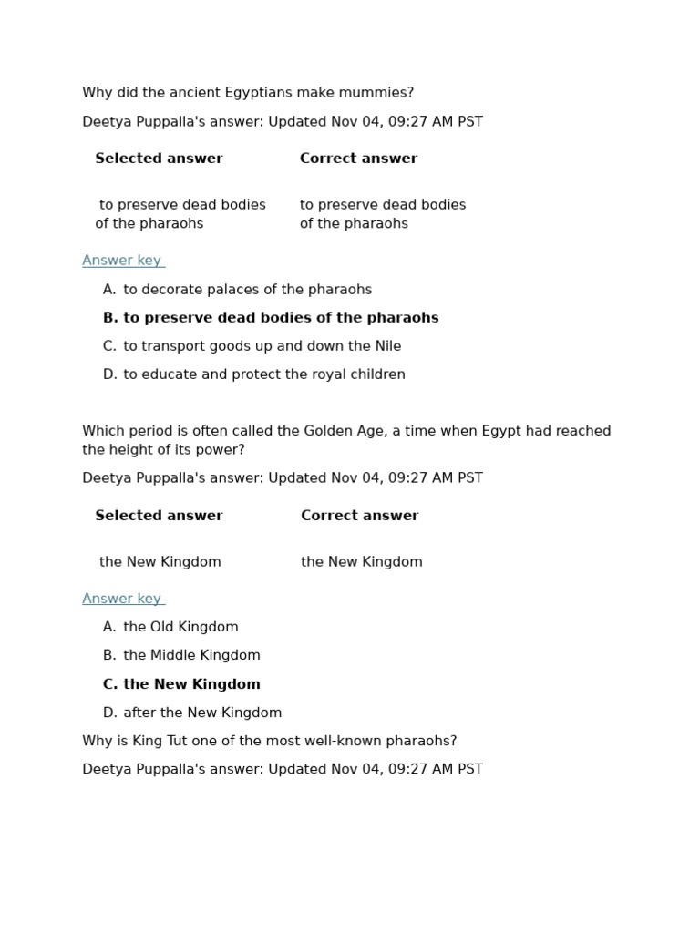 Questons For Biard Game | PDF