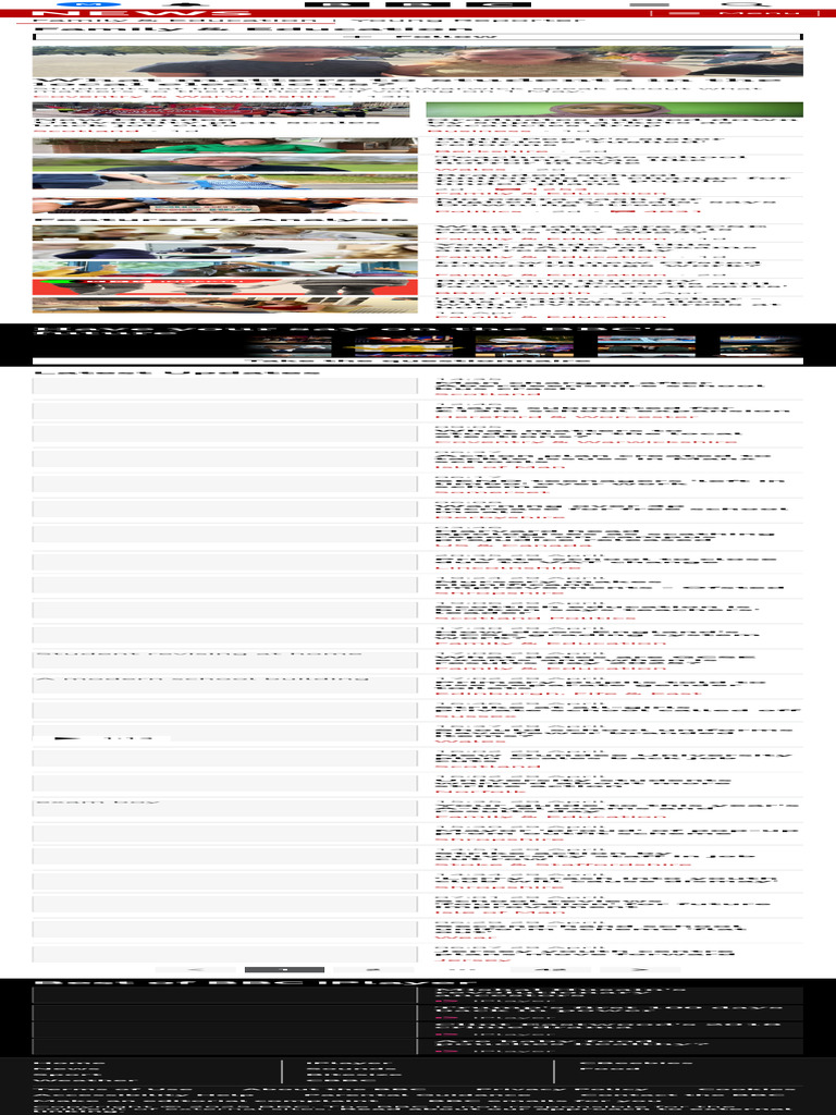 Family & Education Latest News & Updates BBC News | PDF | Bbc ...