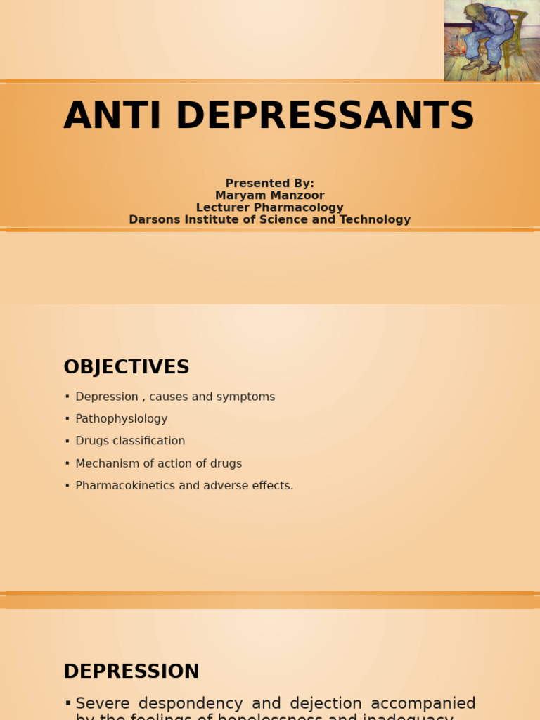 Anti Depressants Mam-1 | PDF | Major Depressive Disorder | Drugs