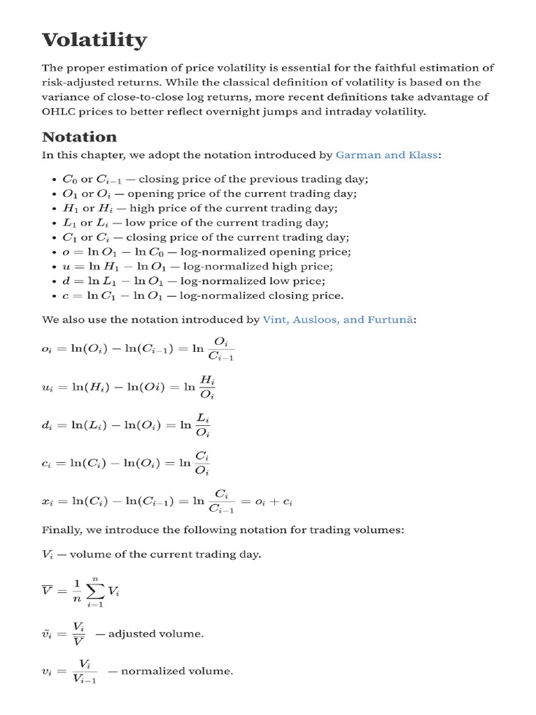 Volume Adjusted Volatility 1735546755 | PDF