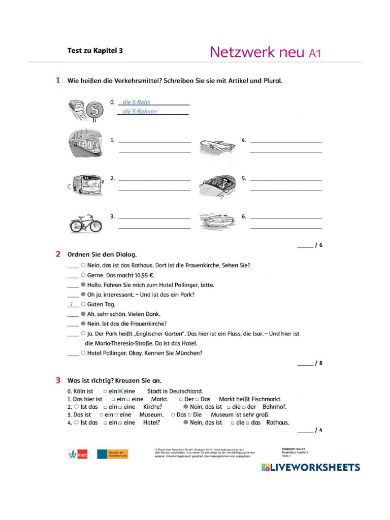 Worksheet - Lesson 3 | PDF