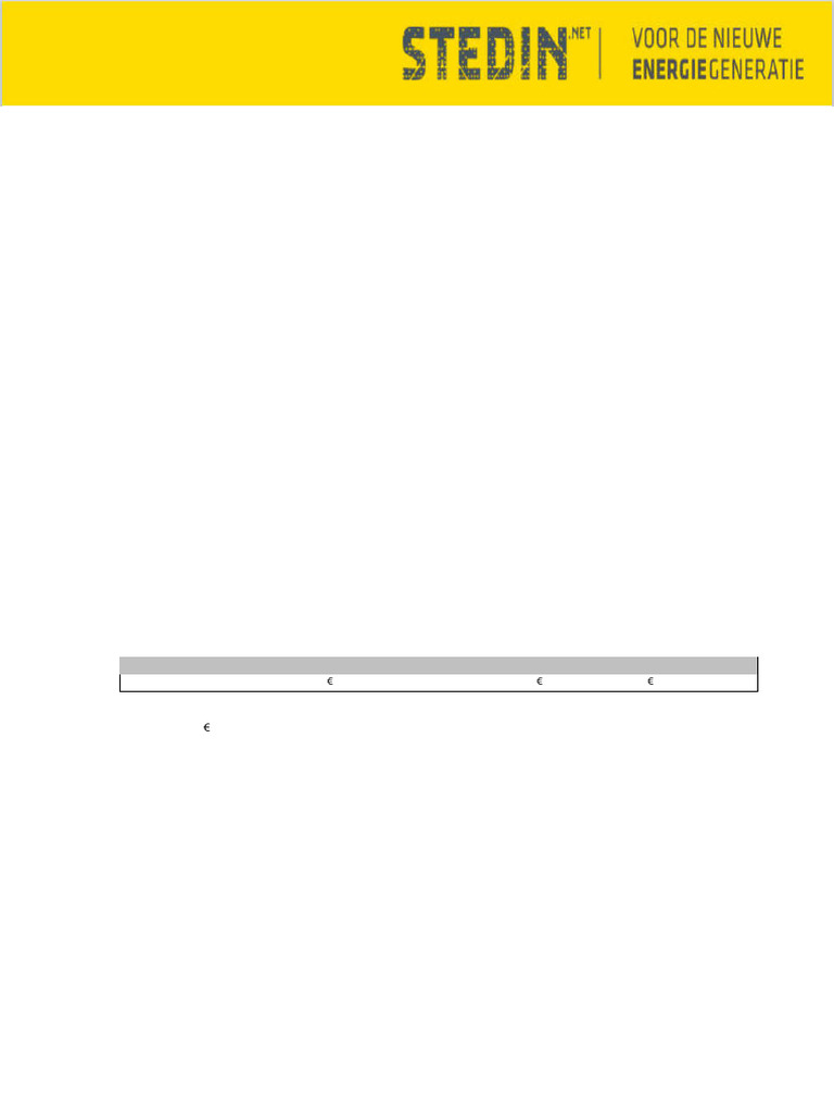 stedin voorbeeldnota gas (1) | PDF