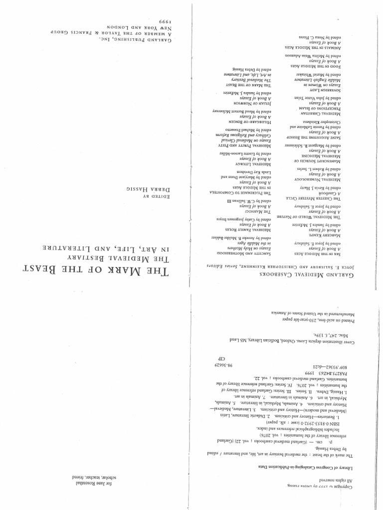 Gravestock Imaginary Animals Exist | PDF