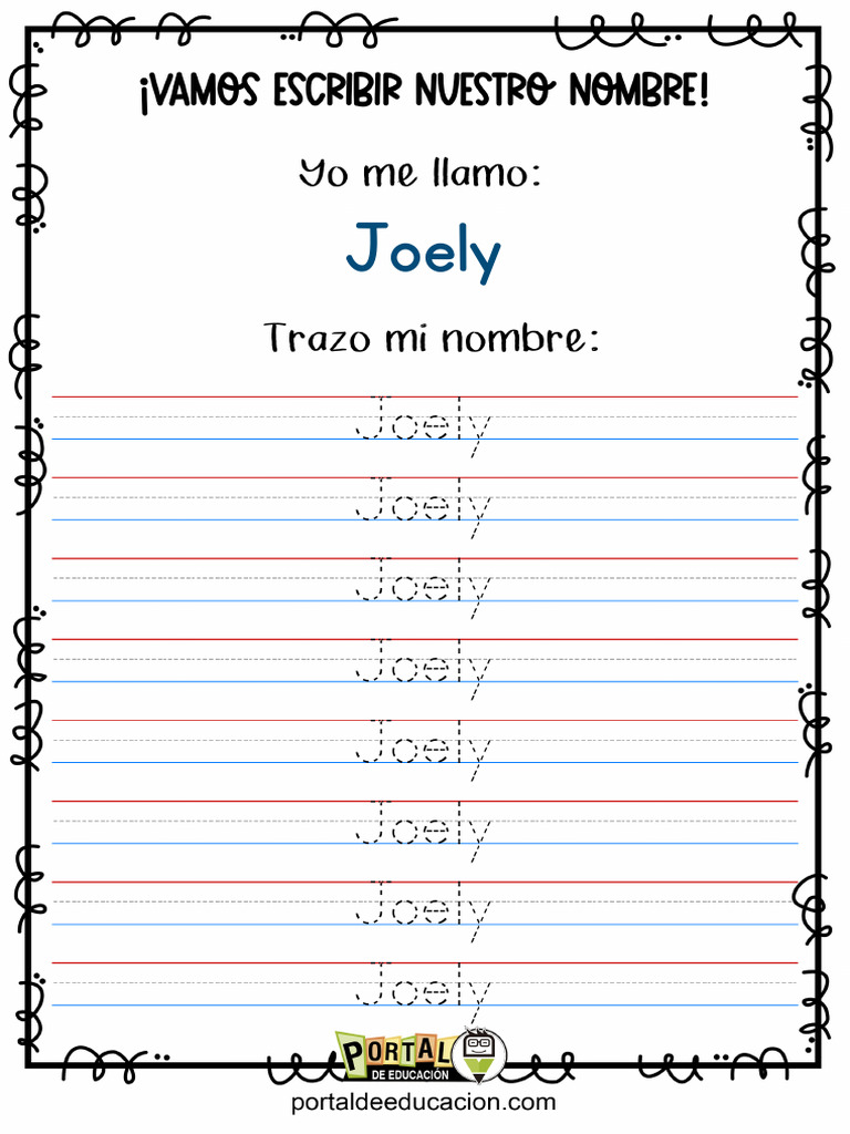 Trazo Mi Nombre | PDF