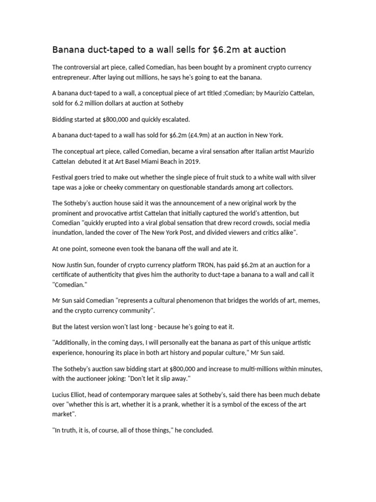 exercise 5.Expensive banana | PDF