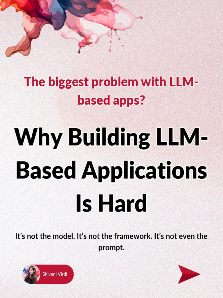 The Biggest Problem With LLM-based Apps | PDF | Cognitive Science ...