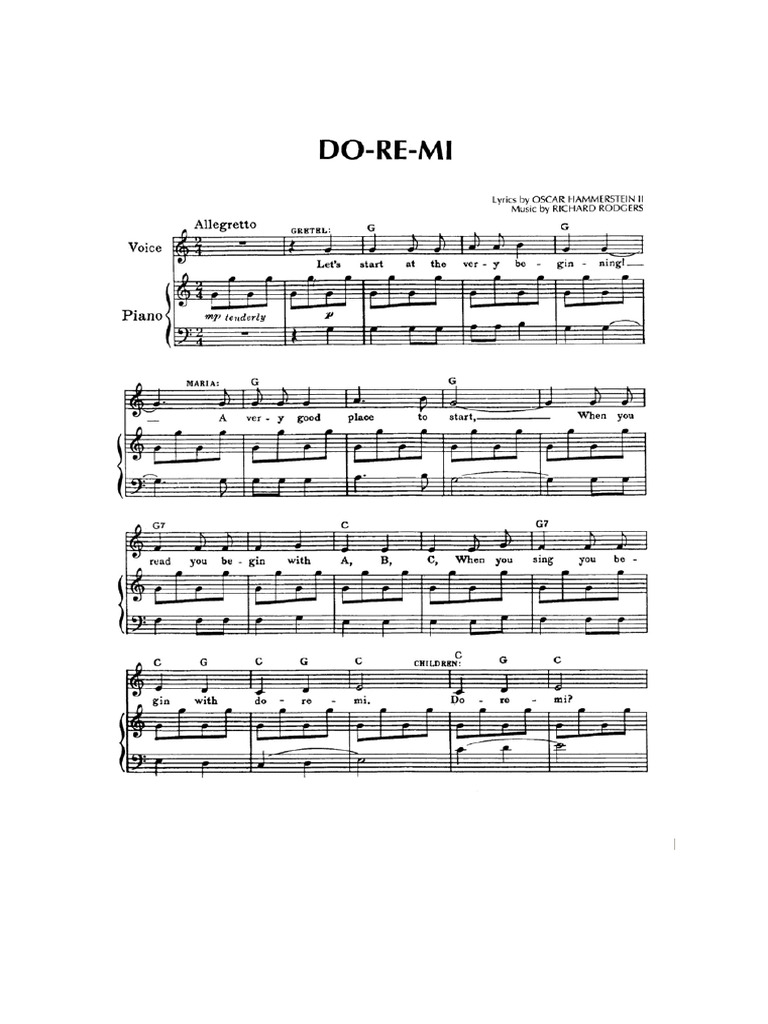 Do Re Mi | PDF