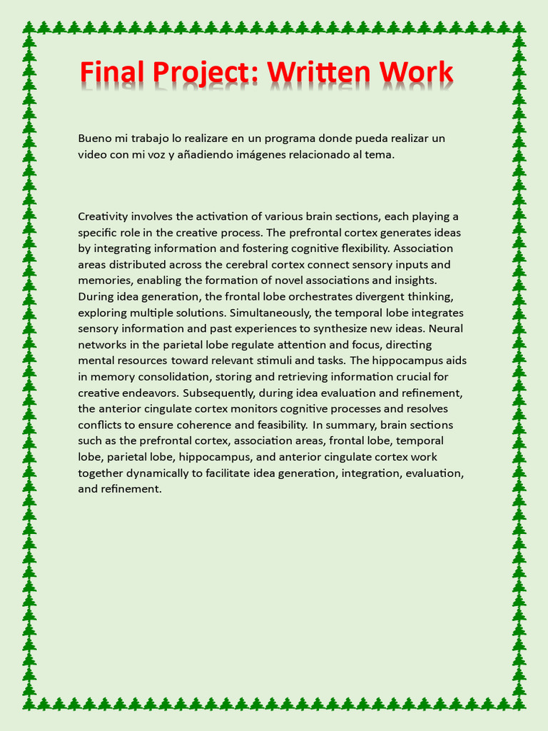 Final Project_Written Work_055534 | PDF